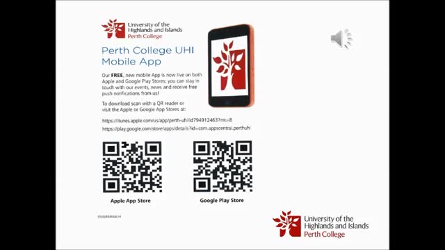 - Perth College UHI Induction Slides 2015-16